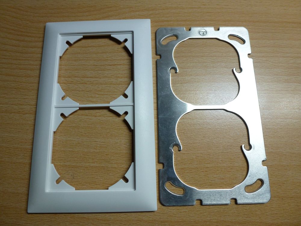 Feller Edizio Due UP Abdeckrahmen Gr.1-1 mit Montagerahmen w (Gebraucht ...