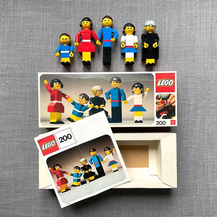 🔴🟡🔵 LEGO Set 200 – LEGO Family – OVP – 1974 (Gebraucht) in Basel für ...
