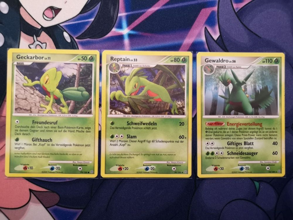 Gekarbor, Reptain & Gewaldro Pokémon | Kaufen auf Ricardo