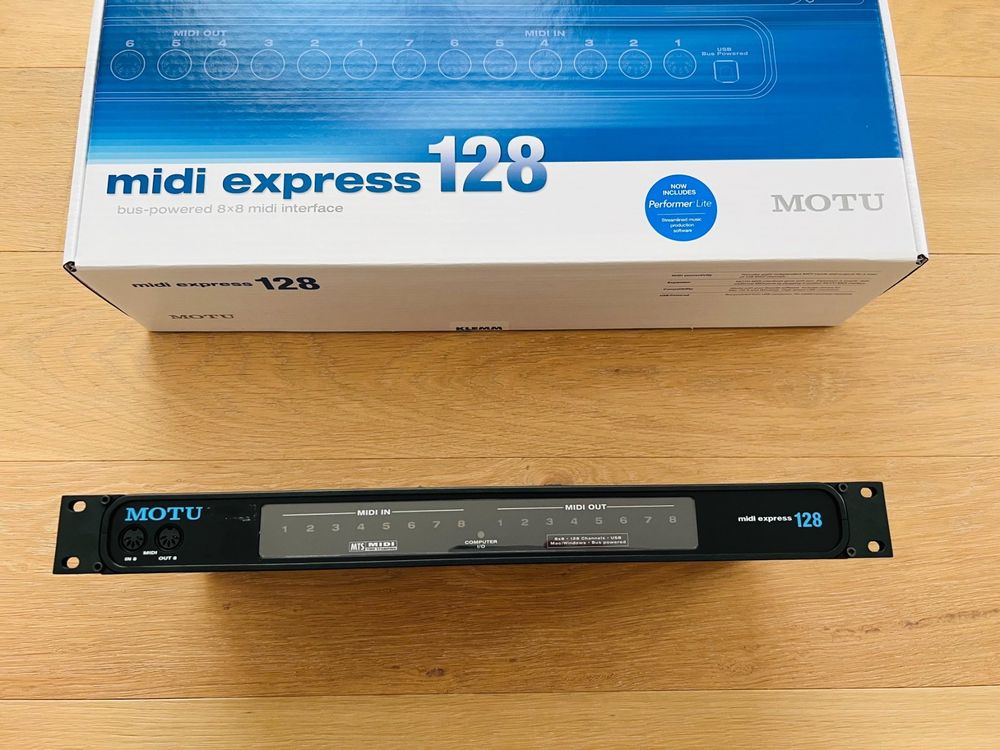 MOTU MIDI Express 128 8x8 USB MIDI Interface (Gebraucht) in Bern für ...