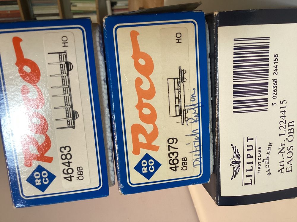 Roco Liliput Güterwagen ÖBB 46483 46379 224415 (Gebraucht) in ...