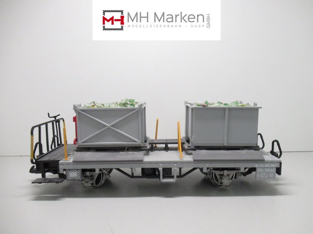 LGB 40140 Kehrichtwagen Xk 9040 der RhB Metallräder Spur G (Gebraucht ...