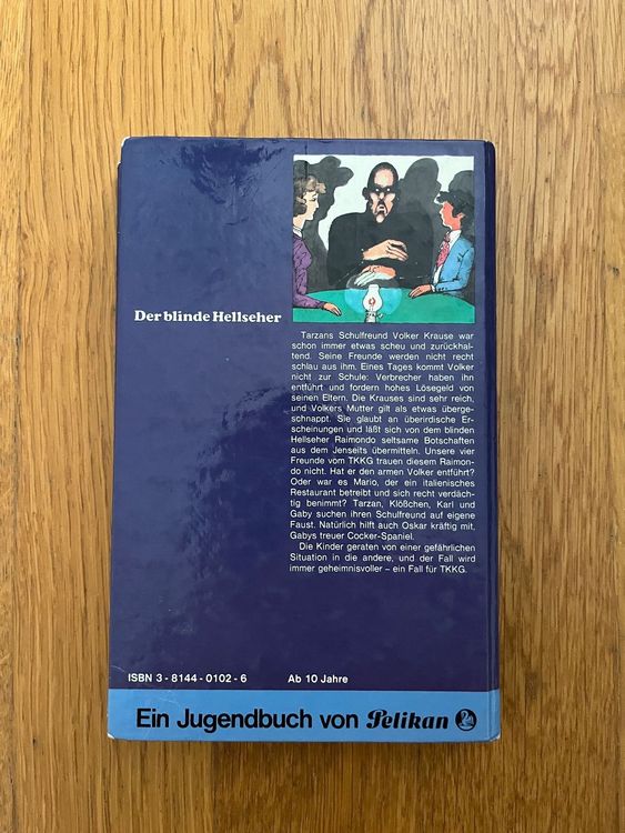 Buch TKKG "Der blinde Hellseher", Stefan Wolf (Gebraucht) in ...
