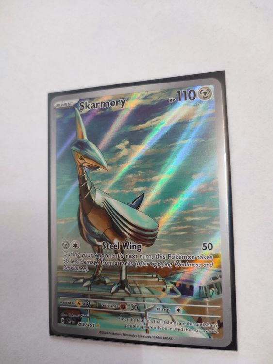 Pokémon Skarmory 209/191 full art surging sparks | Kaufen auf Ricardo