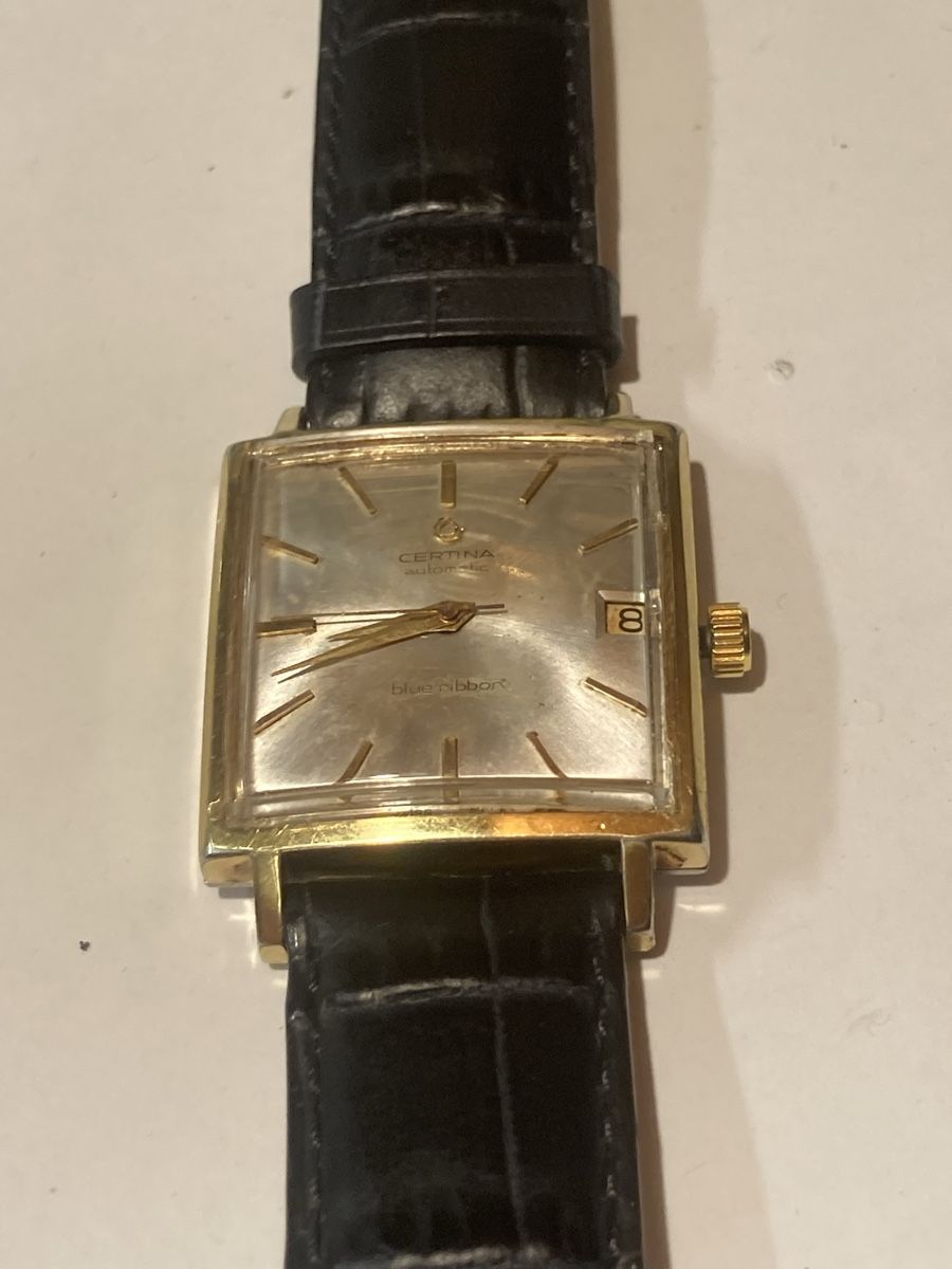 Certina Ribon Vintage Uhr der 70 er Automatik30x30 mm (Gebraucht) in ...