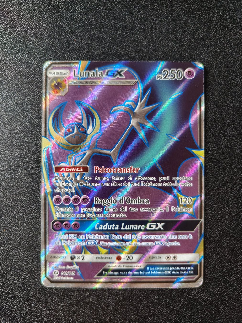 Lunala GX 141/149 Holo RARE Ultra Pokémon Base Set 2017 EN (Gebraucht ...