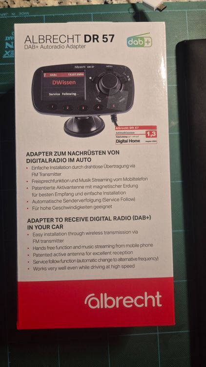 Albrecht DR 57 DAB+ Autoradio Adapter NEU | Kaufen auf Ricardo