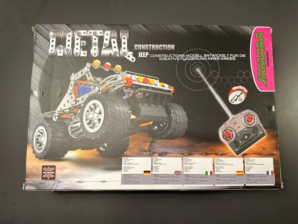 JAMARA 403680 - RC Metal Construction Jeep inklusive Fernste | Kaufen ...