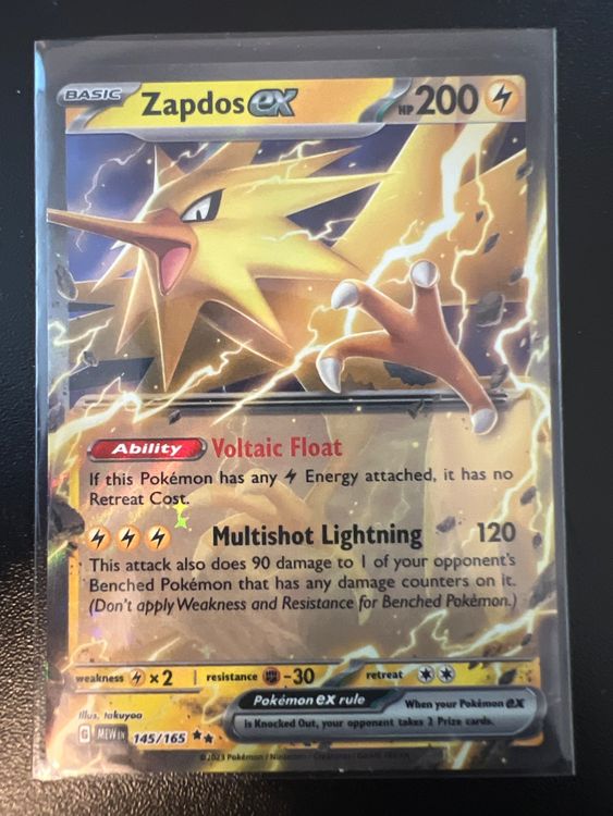 Zapdos / Zapdos ex / Pokemon 151 / ENG | Kaufen auf Ricardo