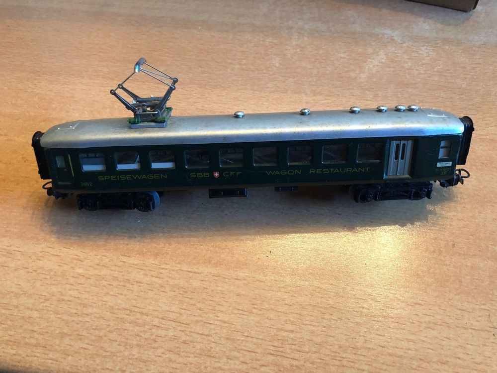Märklin 348/2 Speisewagen der SBB, grün (Gebraucht) in Glattfelden für CHF 15 – mit Lieferung ...