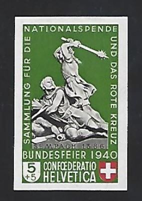 5ct du bloc Pro Patria 1940, Neuf * (Neu (gemäss Beschreibung)) in PRANGINS für CHF 5 – mit ...