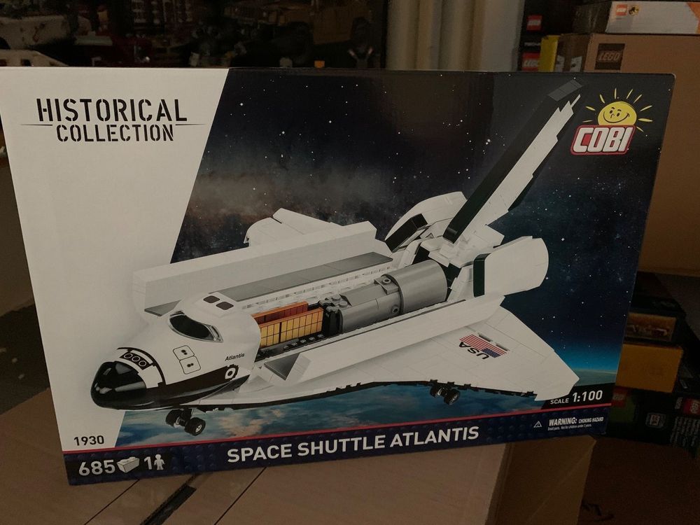 Cobi Space Shuttle Atlantis 1930 kompatibel mit Lego (Neu und ...