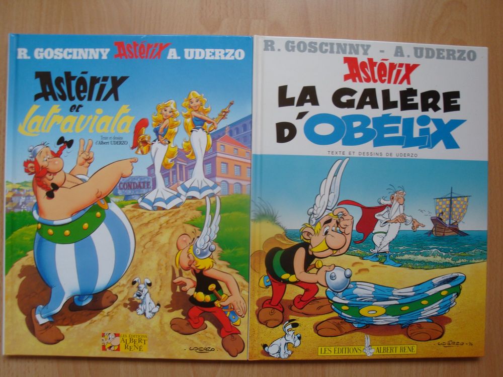 2 Albums BD d'Astérix et Obélix (Gebraucht) in Aumont für CHF 15 – mit ...