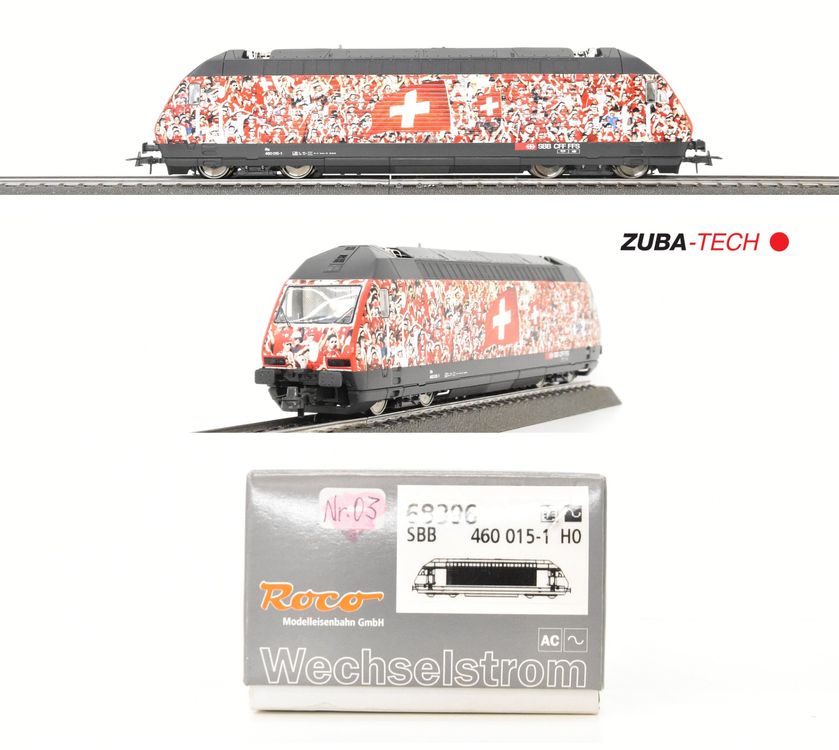 Roco 68396 E-Lok Re 460 "UEFA EURO 2008" SBB WS Digital OVP | Kaufen ...