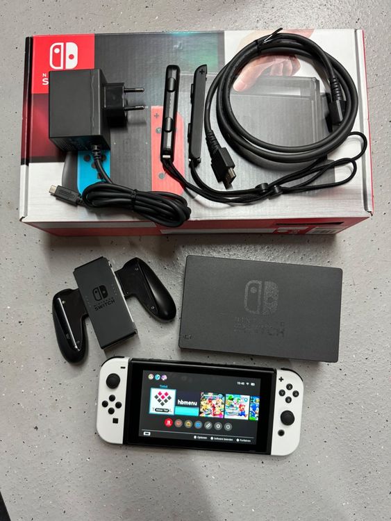 Nintendo Switch CFW fähig in Neuzustand! 512GB SD als Option (Neu ...