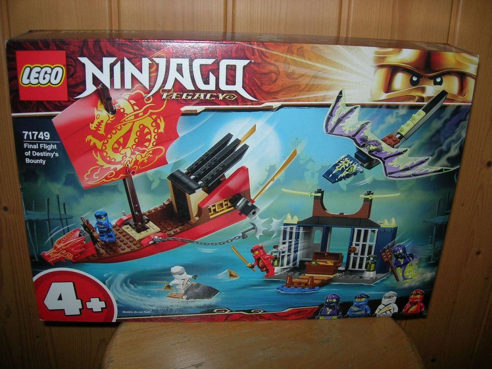 Lego Ninjago 71749 Flug mit dem Ninja-Flugsegler (Neu und ...