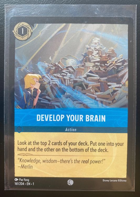 LORCANA - DEVELOP YOUR BRAIN - 161/204 FOIL (Gebraucht) in Lugano für CHF 2 – mit Lieferung auf ...