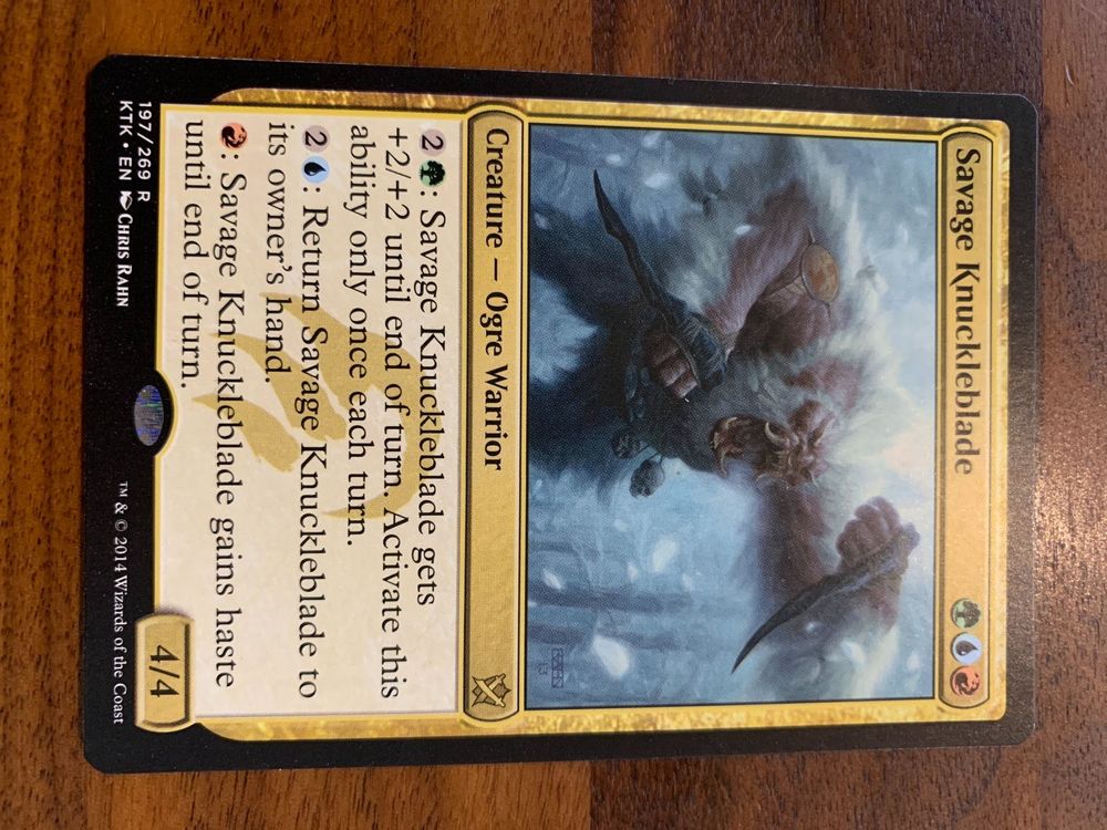 Savage Knuckleblade (Gebraucht) in Hinterkappelen für CHF 0.5 – mit ...