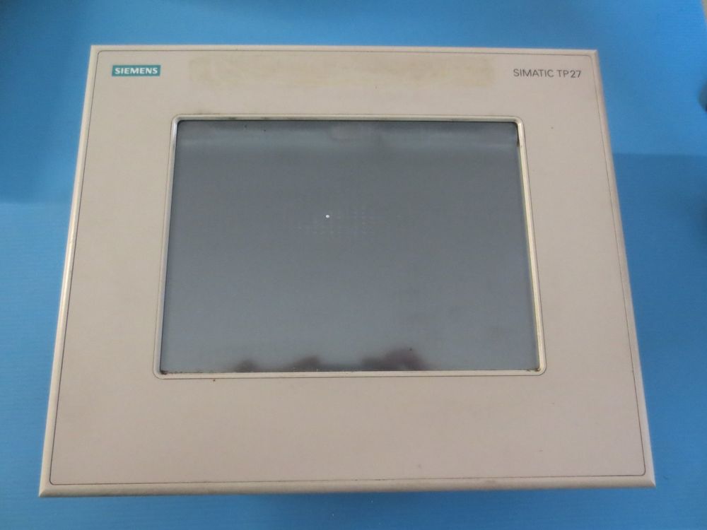 Siemens Simatic TP27 10 Zoll Touch Panel 6AV3627-1QL00-0AX0 (Gebraucht ...