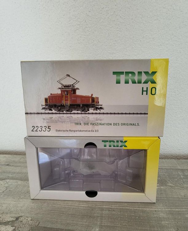 Trix Leerkarton für Rangierlok Ee 3/3 der SBB Nr. 22335 | Kaufen auf ...