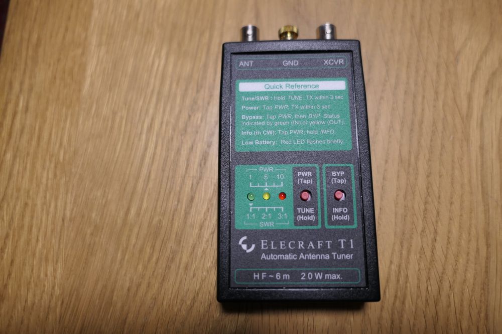 Automatic Antenna Tuner Elecraft T1 (Gebraucht) in Wilen (Gottshaus ...