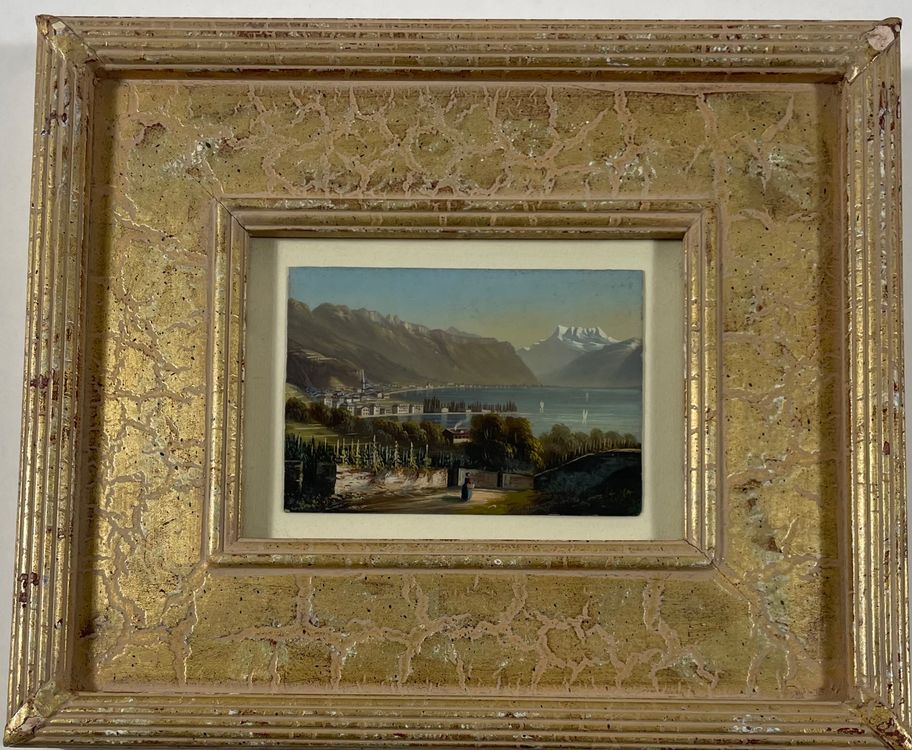 Antikes Veduten Gemälde mit faszinierendem Sujet (Gebraucht) in Root für CHF 150 – mit Lieferung ...