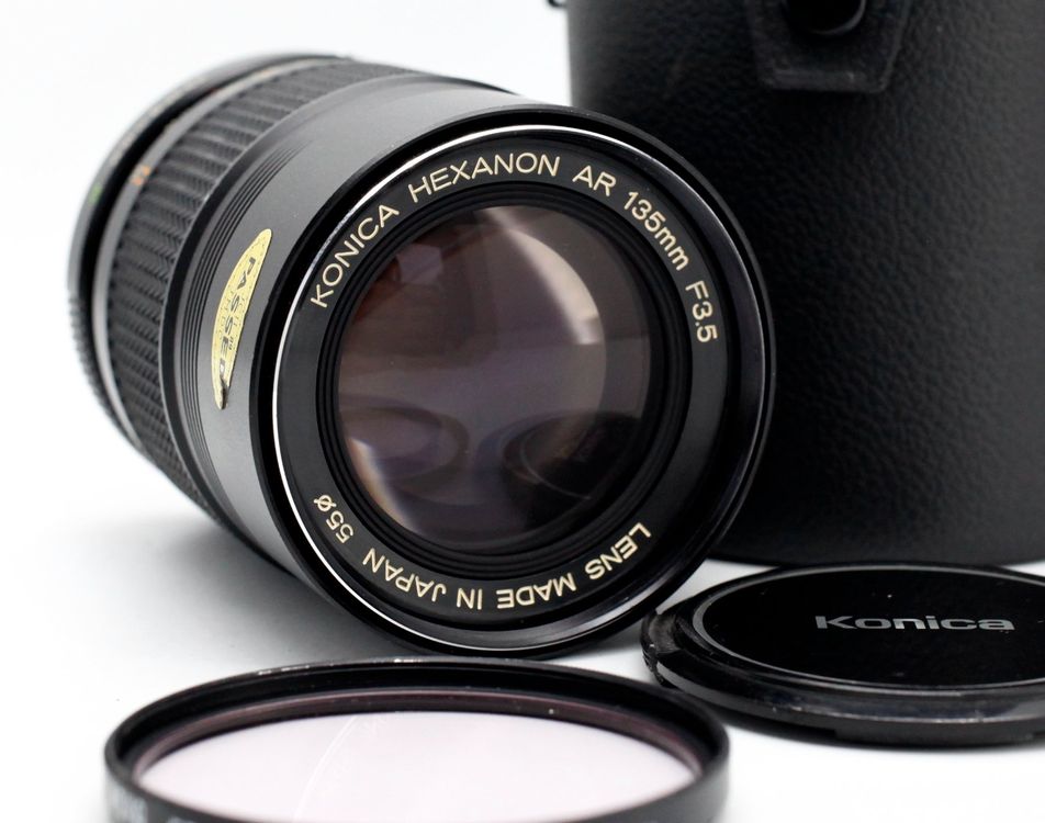 Konica Hexanon AR 135mm f3.5 (Gebraucht) in Birsfelden für CHF 45 – mit ...