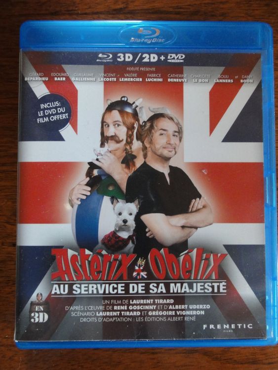 Astérix & Obélix Au service de sa Majesté 3D,2D,DVD (D'occasion) à L' Auberson pour CHF 4 – avec ...