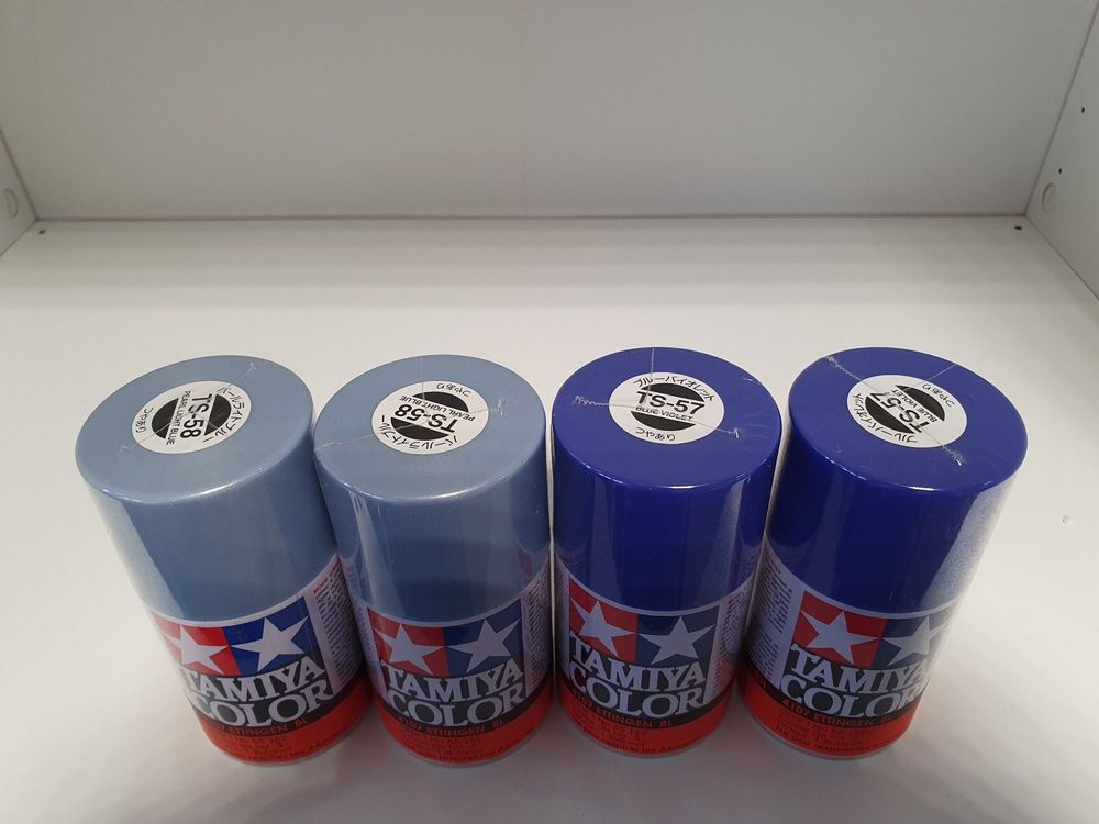 Tamiya Spray 2x TS-58 / 2x TS-57 (Neu und originalverpackt) in Balsthal ...