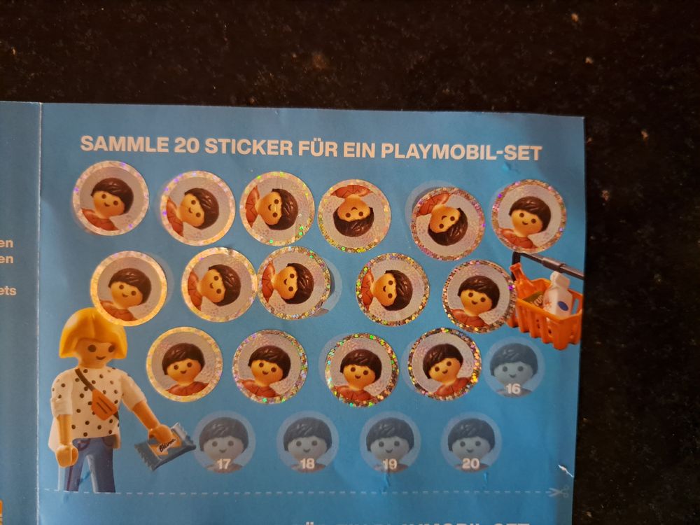 Migros Mania Playmobil, 15 Sticker (Neu (gemäss Beschreibung)) in ...