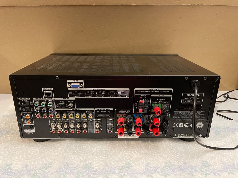 Onkyo THX AV Receiver HT - R990 (Defekt) in Lausen für CHF 29 – mit Lieferung auf Ricardo kaufen