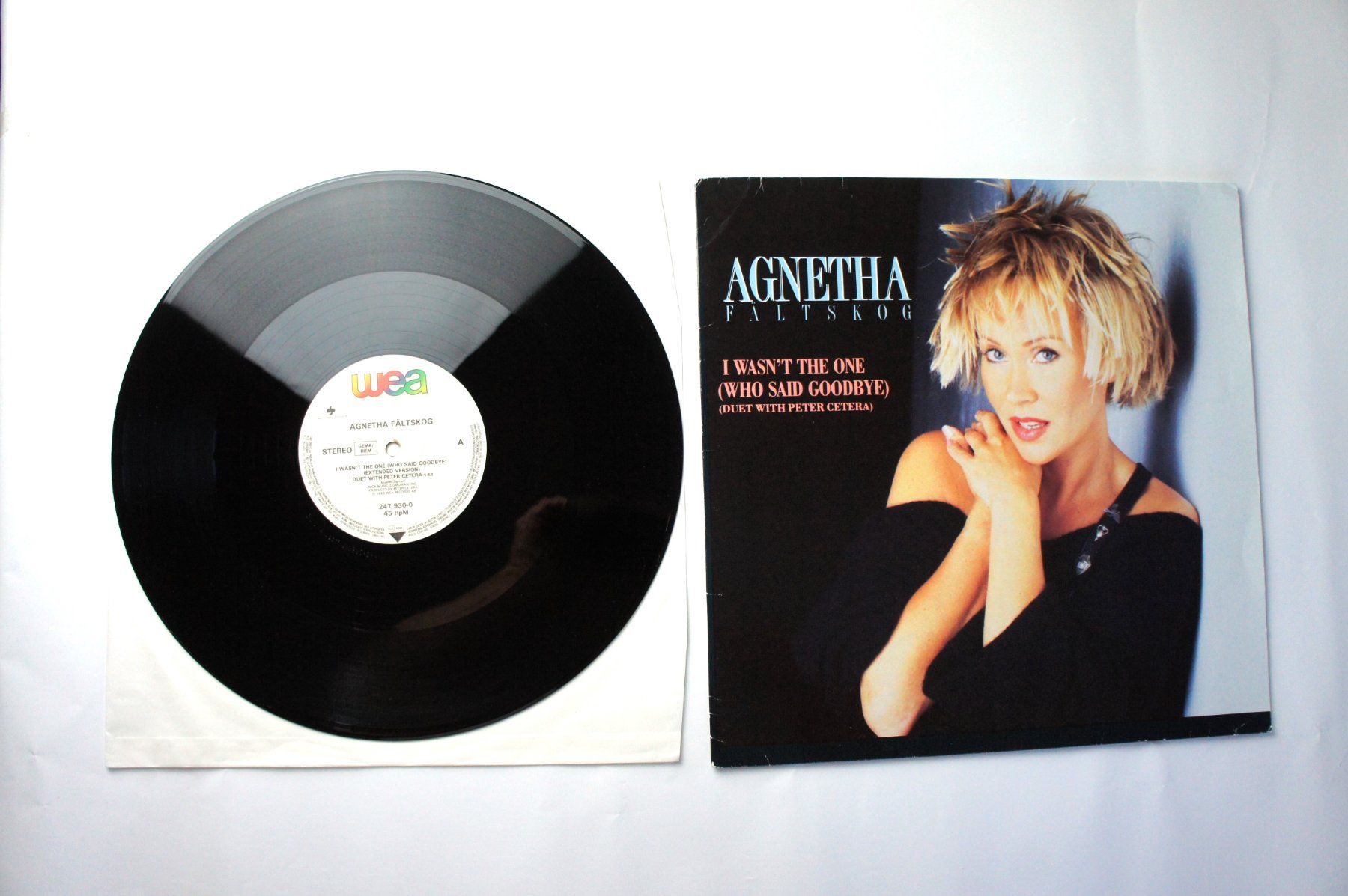ABBA Agnetha Fältskog ‎Maxi Single I Wasn't The One Who Said (Gebraucht ...