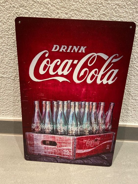 Coca Cola Schild NEU ! Top Angebot NEU (Neu und originalverpackt) in Seon für CHF 32 – mit ...