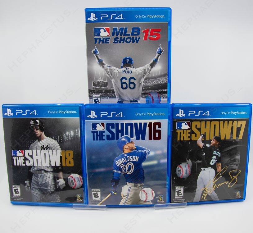 MLB The Show Bundle 15-18 PS4 (Gebraucht) in Effretikon für CHF 45 – mit Lieferung auf Ricardo ...