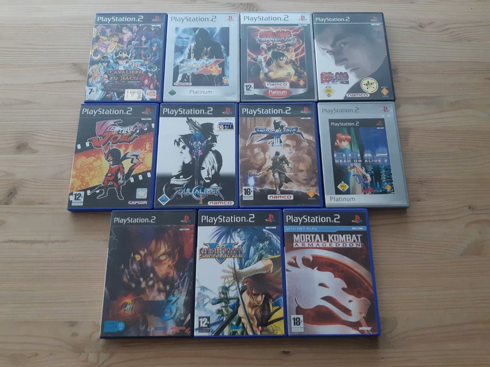 Fighting / Kampf Games Sammlung: 11 PS2 Spiele | Kaufen auf Ricardo