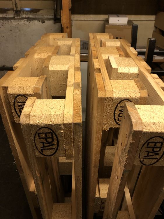 4 EPAL/Europaletten (Gebraucht) in Aadorf für CHF 1 – nur Abholung auf Ricardo kaufen