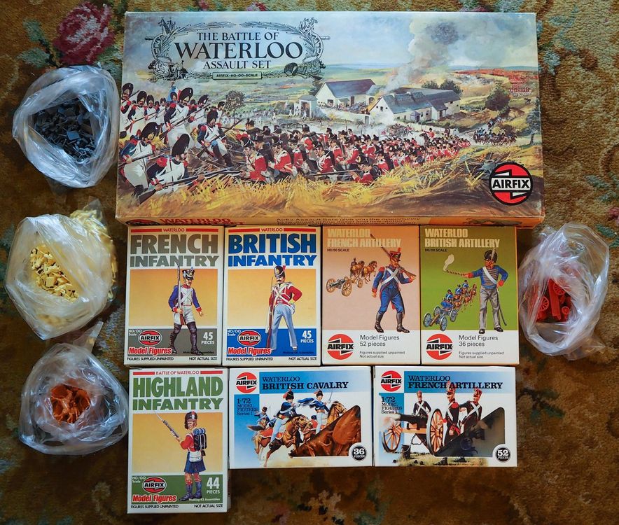 Airfix / Grosses Waterloo-Set / 1200 + Figuren / 1/72 | Kaufen auf Ricardo