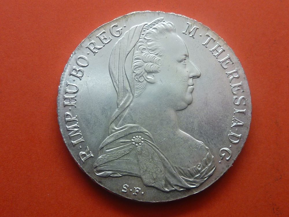 Marie Theresia Silber Taler 1780 unz. / stgl. (Gebraucht) in Seon für ...