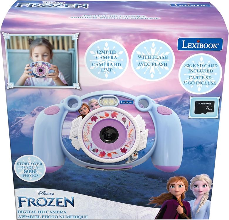 Lexibook Frozen Kinder-Digitalkamera – Foto & Video NEU (Neu und ...
