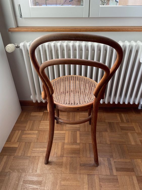 Kaffeehaus Stuhl, Bugholz mit Wiener Geflecht wie Thonet (Gebraucht) in Zürich für CHF 46 – nur ...