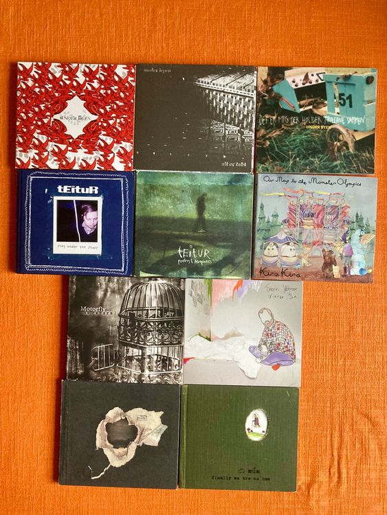 10 CD Indie groupes pays du nord (Islande, Danemark, Féroé) (Gebraucht ...