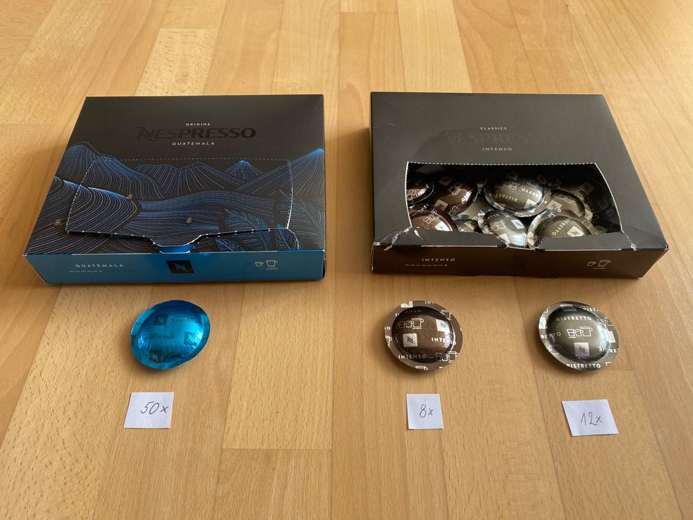 Nespresso Kapseln (Gebraucht) in Zürich für CHF 19 – nur Abholung auf Ricardo kaufen