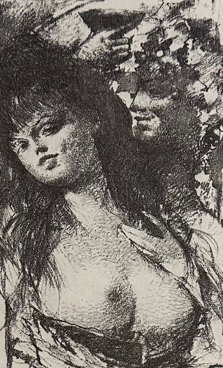 Otto Bachmann (1915-1996) Damen Akt Litho Handsig (Gebraucht) in Root ...