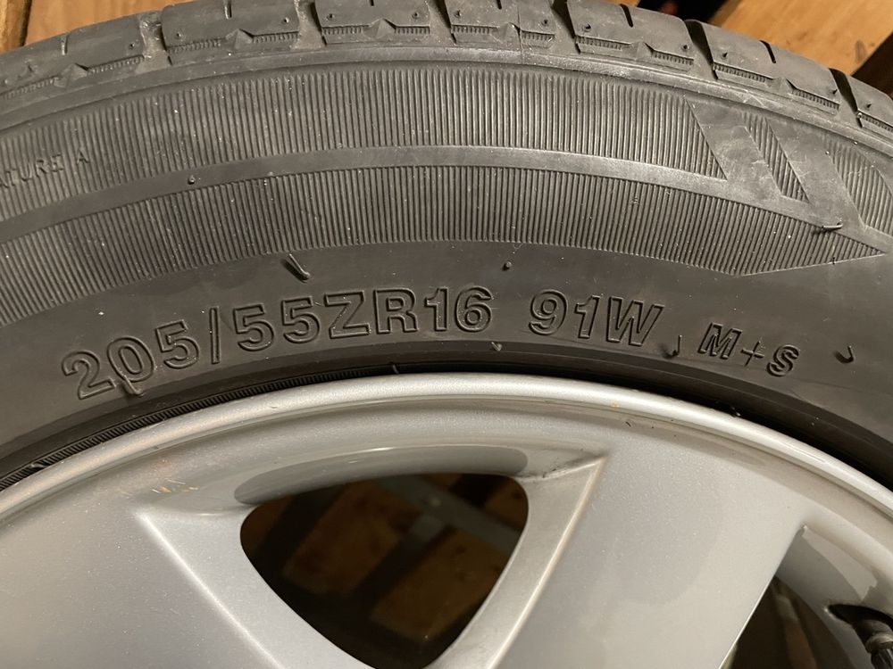 Roues BMW E46| Jantes + Pneus 205/55 ZR16 M+S Toutes Saisons | Kaufen ...