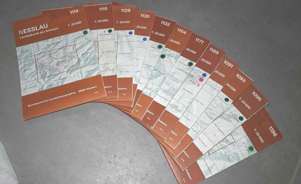 Landeskarten der Schweiz | Kaufen auf Ricardo