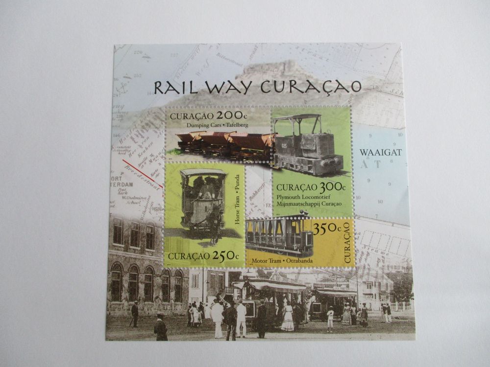 Block Curacao postfrisch Eisenbahnen | Kaufen auf Ricardo