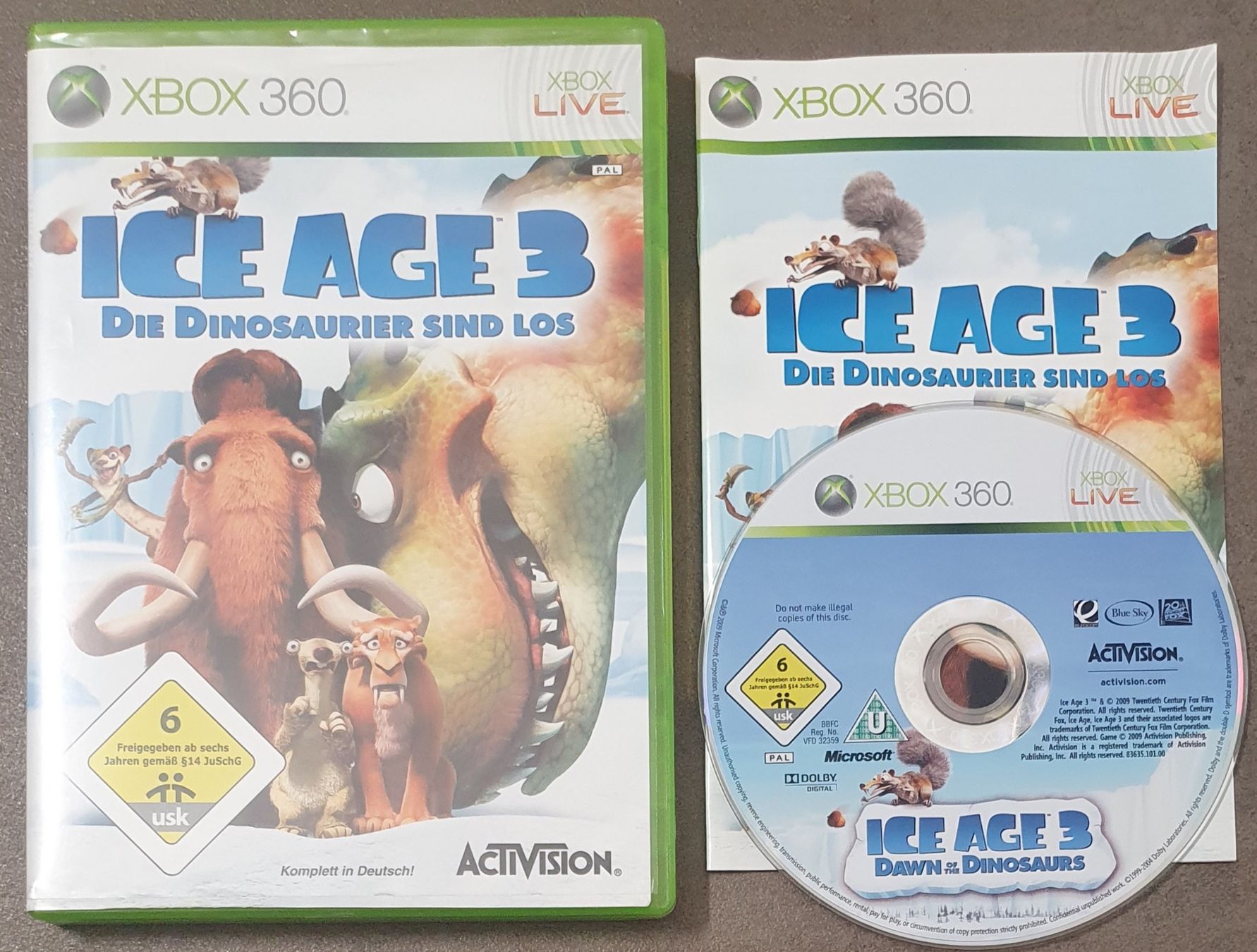 XBOX 360 ICE AGE - Die Dinosaurier sind los (Gebraucht) in Birsfelden ...