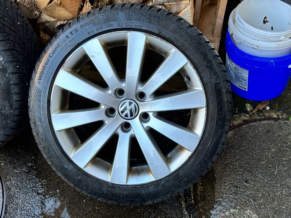 VW Passat 3C Original VW Original Alufelgen mit Winterpneu (Gebraucht ...