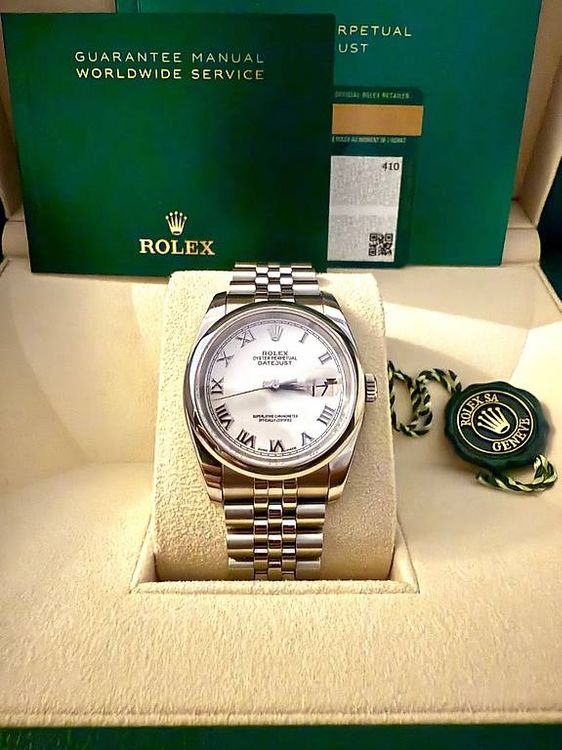 Rolex Datejust | 36mm | Hidden Crown Clasp | Jubilee (Gebraucht) in ...