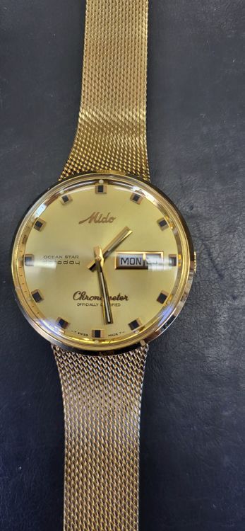 Mido Ocean Star Datoday Chronometer officially certified8429 (Gebraucht ...